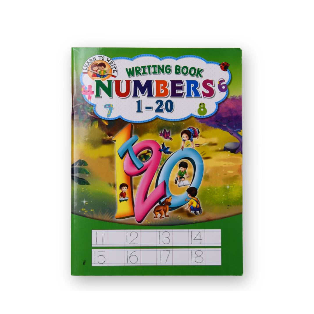 Learn To Write Numbers Book 1 To 20 - The Learnery