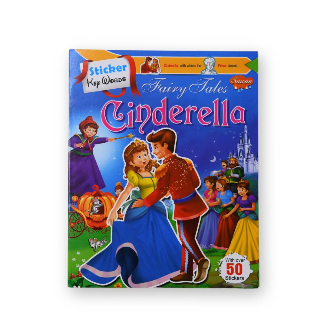 Cinderella Sticker Story Book - The Learnery