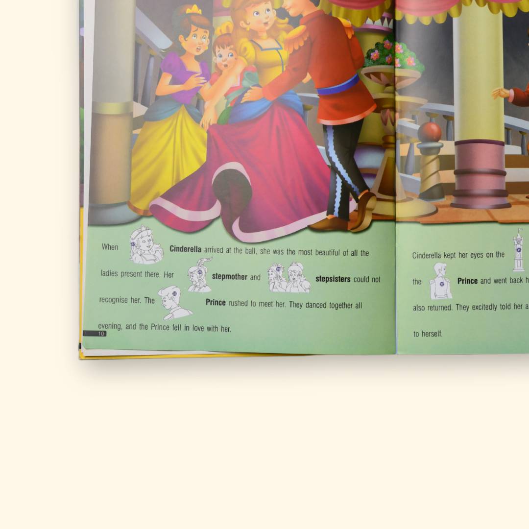 Cinderella Sticker Story Book - The Learnery
