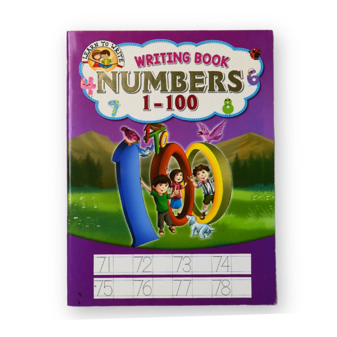 Learn To Write Numbers Book 1 To 100 - The Learnery