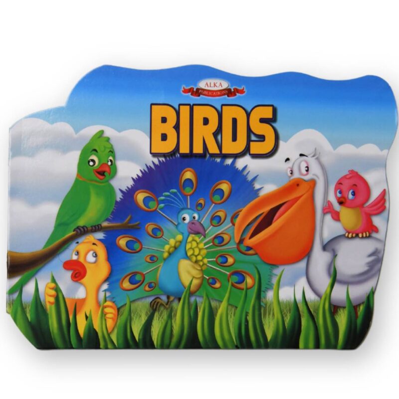 Alka Shape, Colour & Learn Books - Birds - The Learnery