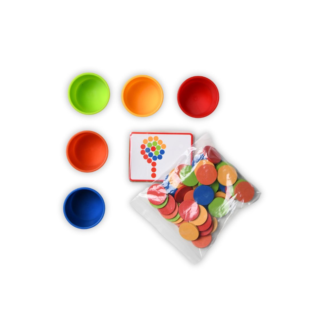 Colour Sorting Cups - The Learnery