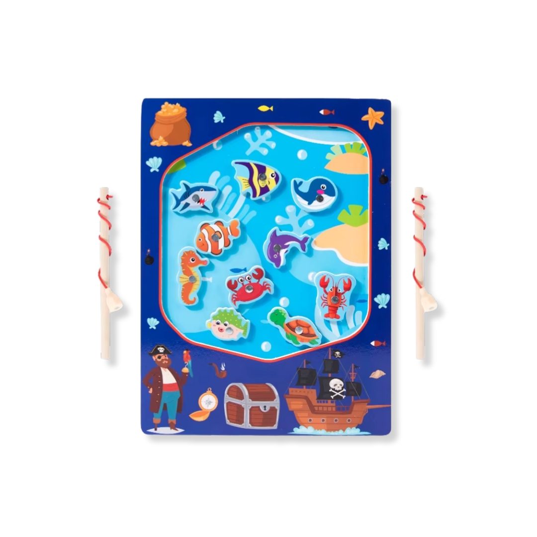 Ocean Wooden Fishing Games Boards - The Learnery