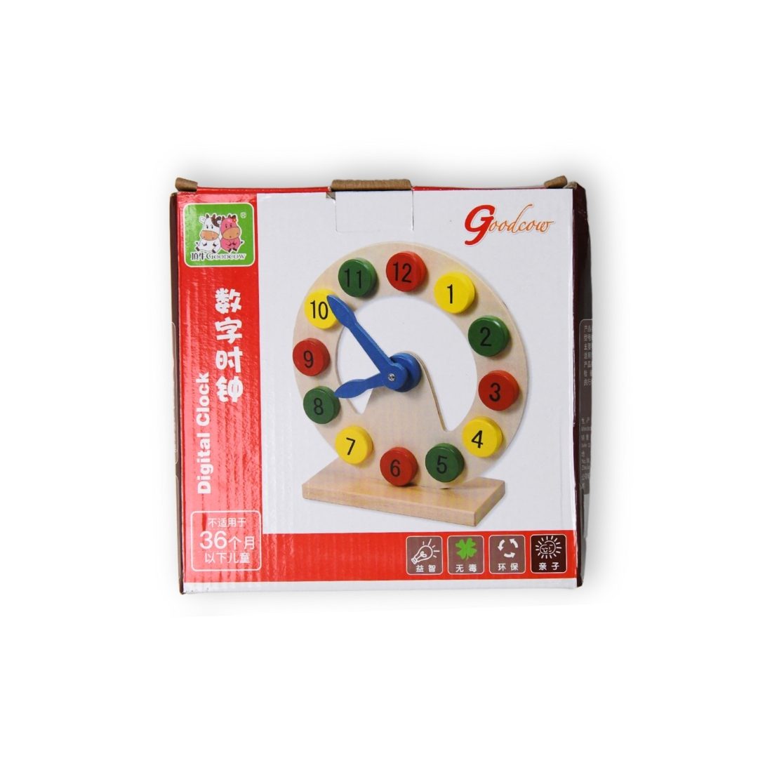 Wooden Clock Learning - The Learnery