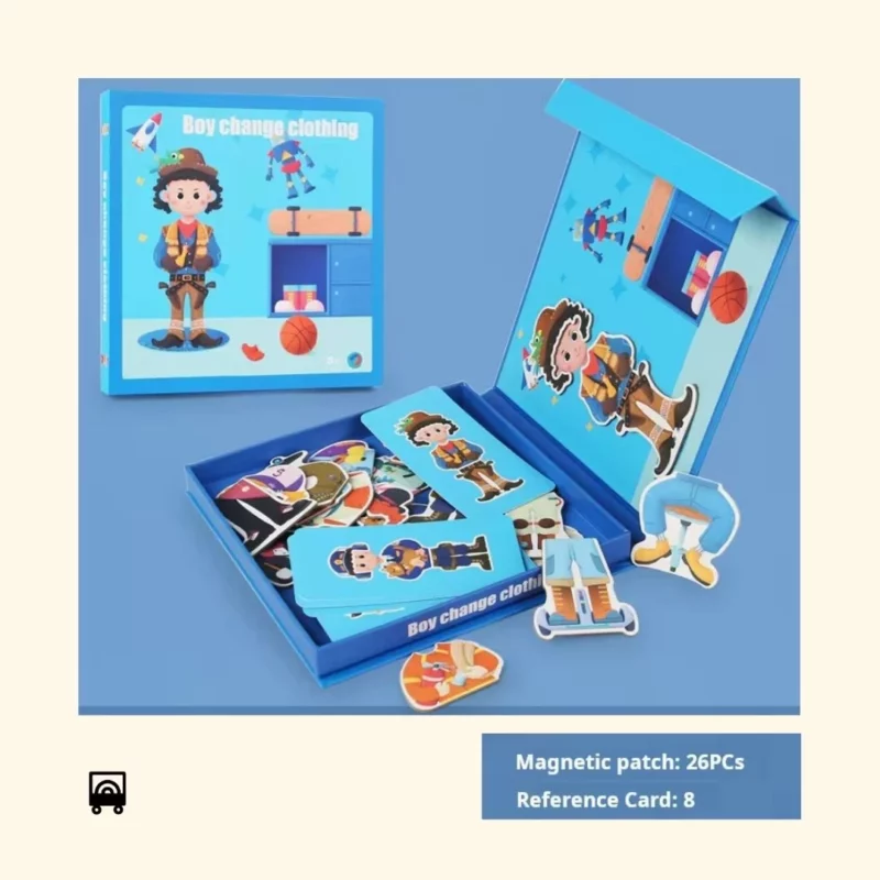 Magnetic Creative Cloth Matching Game - The Learnery